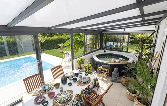 Modèle de véranda | Photos d'aménagement : cuisine, salon, etc. - Page 2